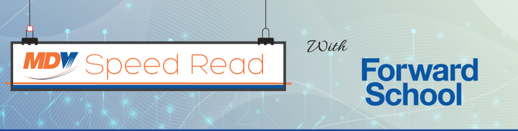 MDV Speed Read with Forward School – Malaysia Debt Ventures Berhad